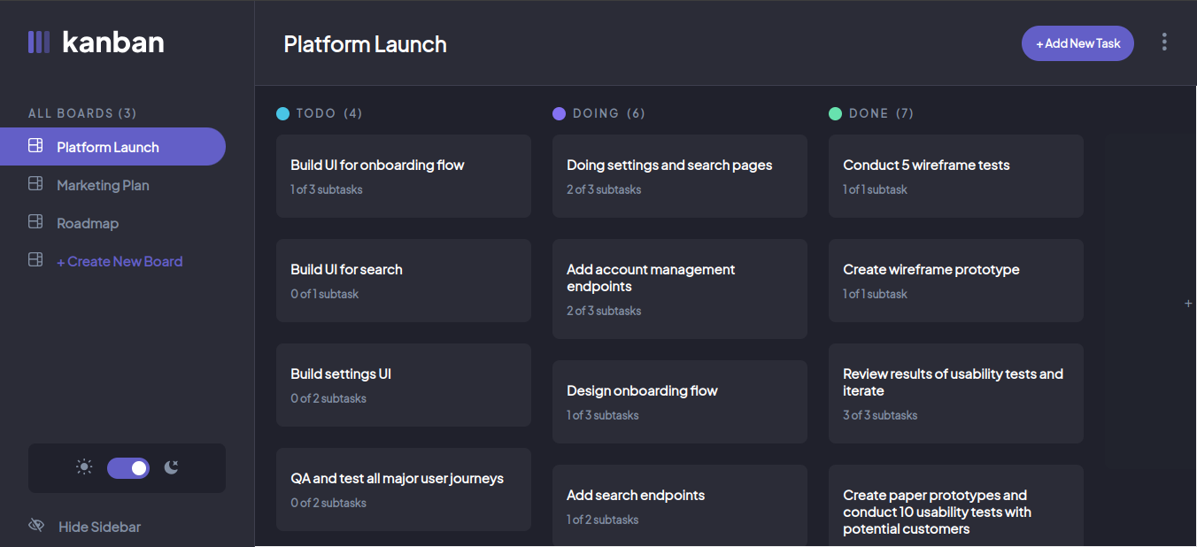 GitHub - LazyCoder4542/kanban: A task management web application